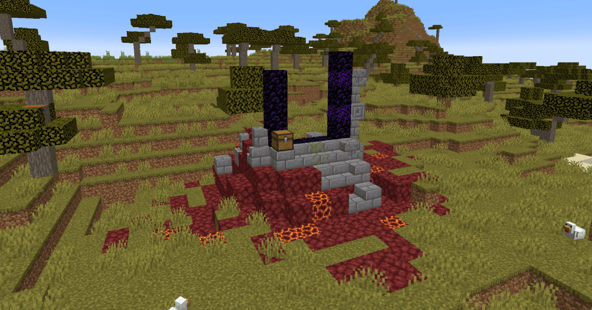 Ruined Portal Finder - Minecraft Java & Bedrock | Diamond Finder